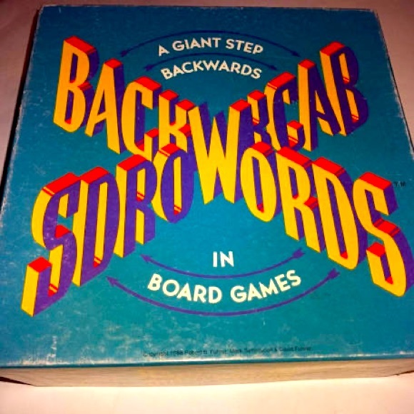 random house | Games | Backwords Vtg 988 Board Gamea Giant Step ...